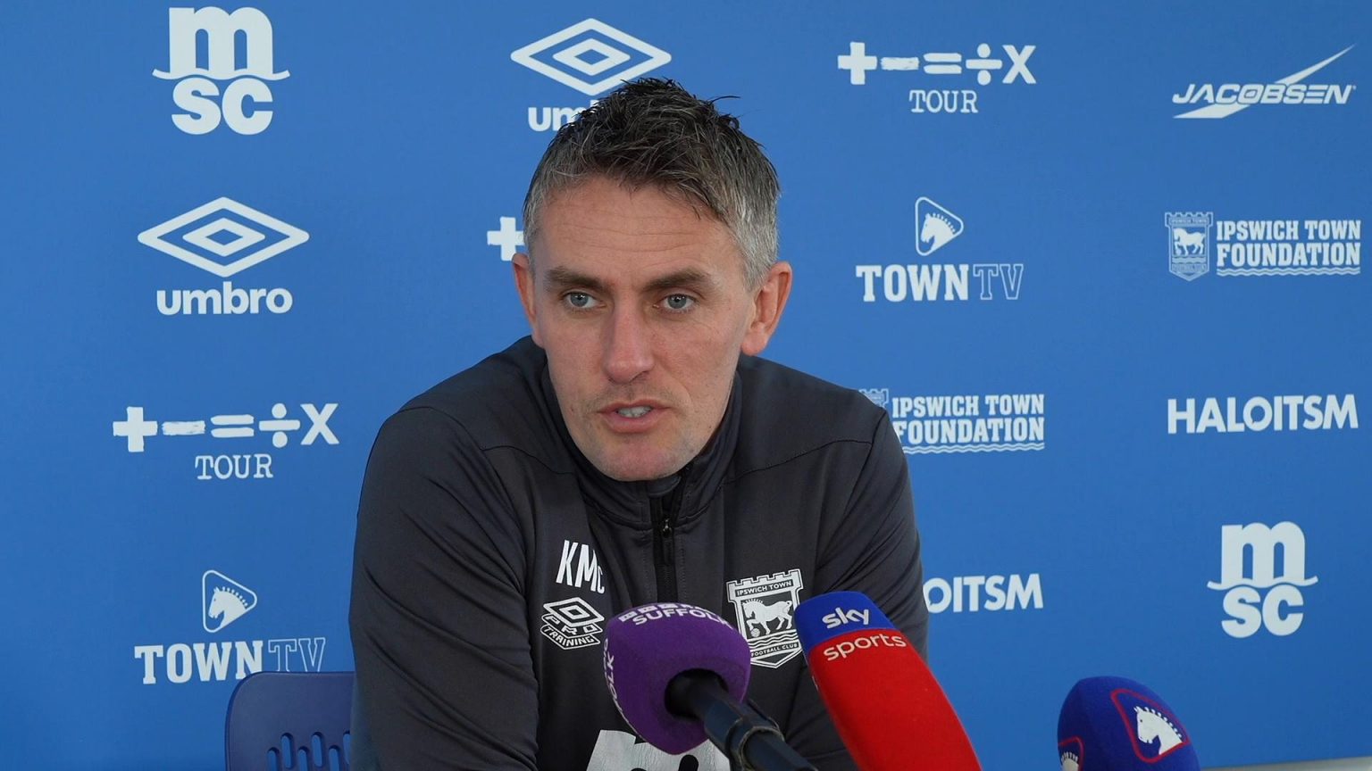 SAD NEWS:ipswich town coach Kieran McKenna annunced laving the Club ....